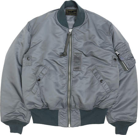 ALPHA INDUSTRIES TYPE MA-1 ミリタリーショップ 革ジャン 中田商店